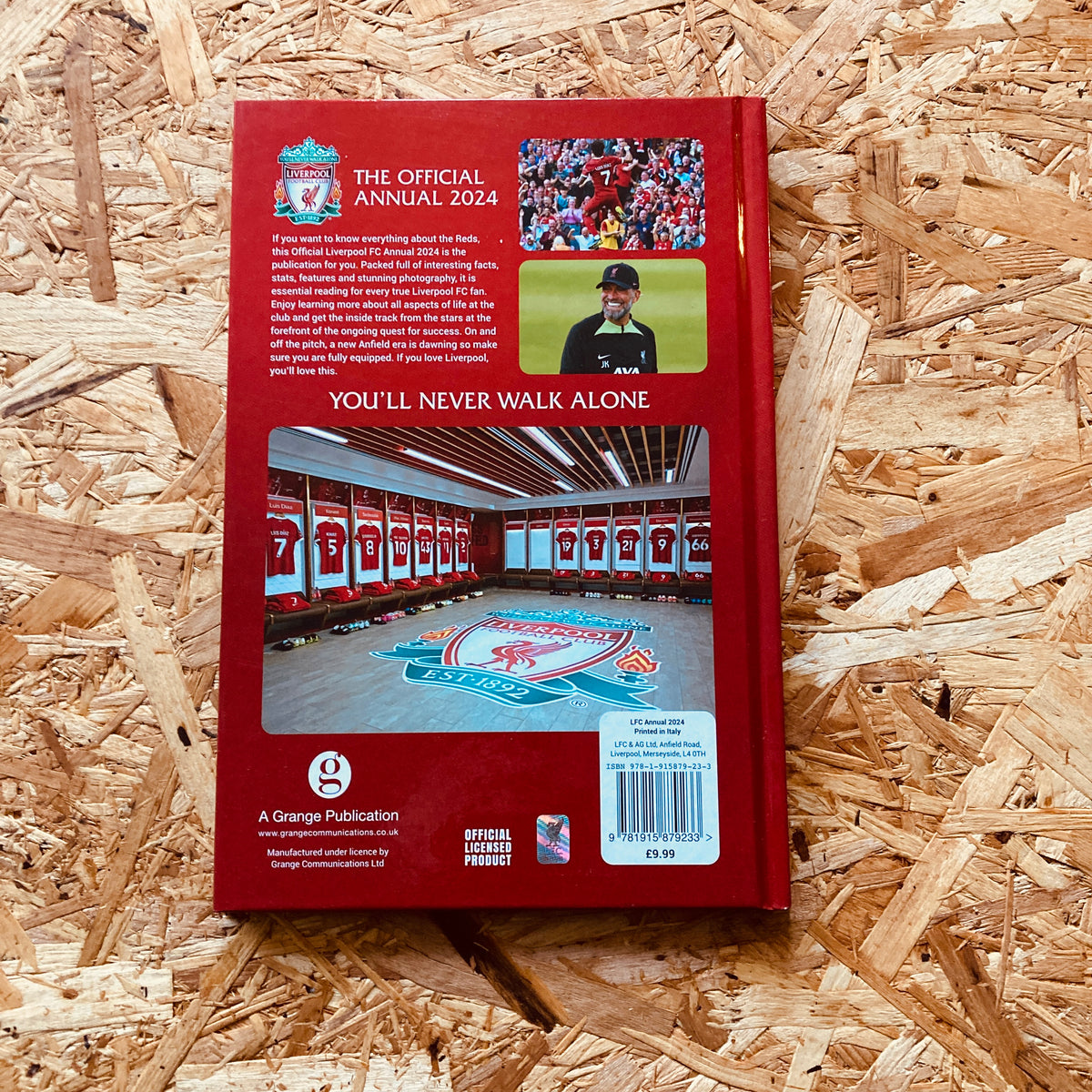 The Official Liverpool FC Annual 2024 – Stanchion