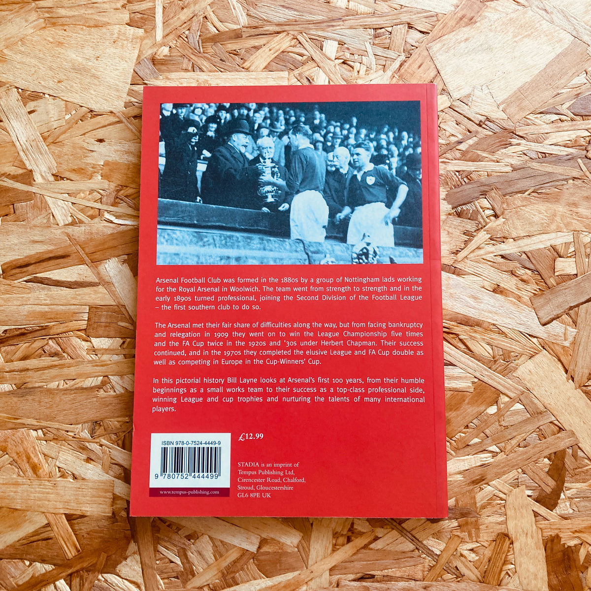 Arsenal FC 1889-1989: Images of Sport – Stanchion