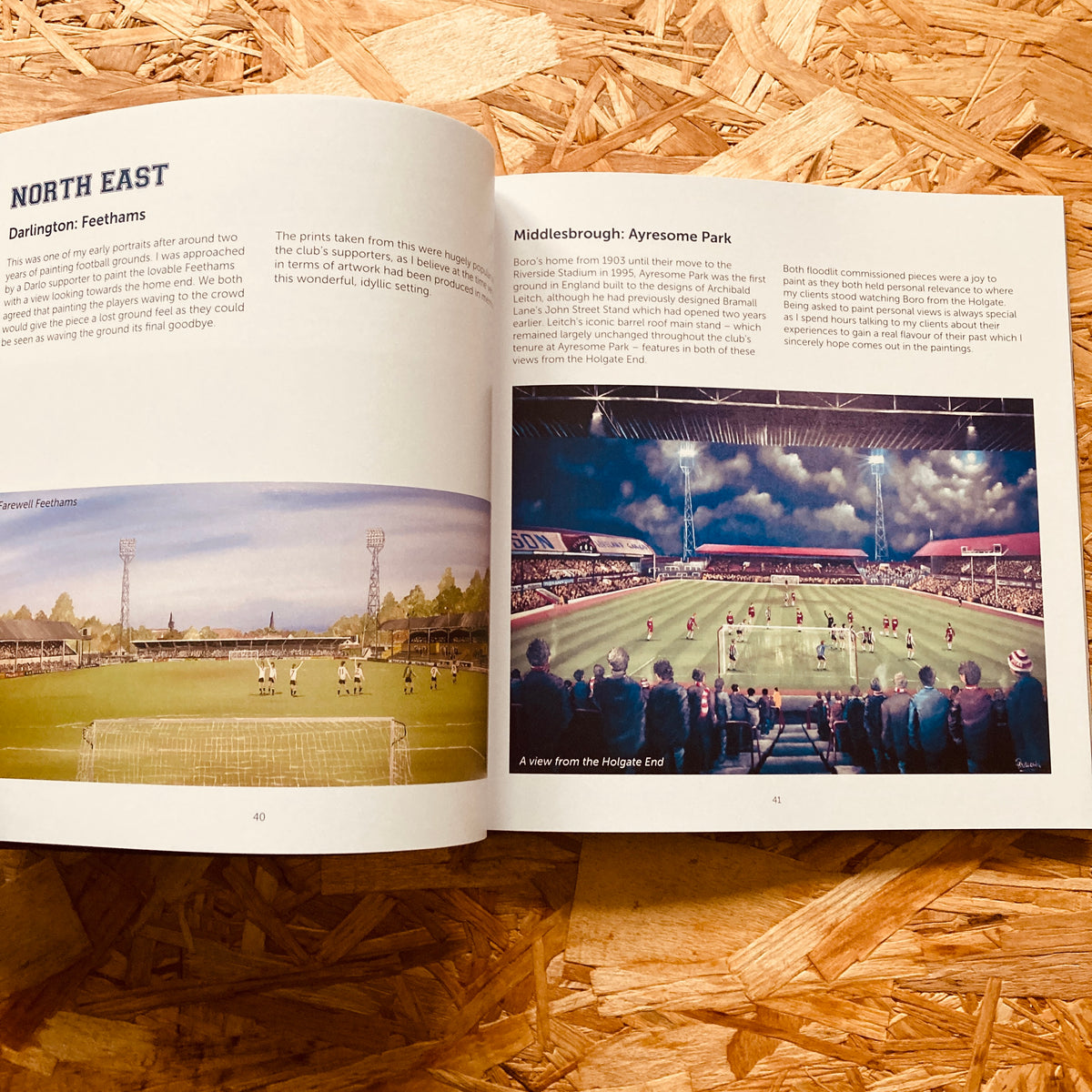 The Man Who Paints Football – Stanchion
