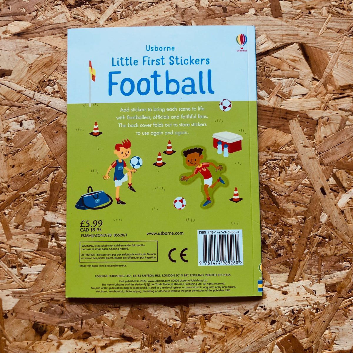 Little First Stickers Football – Stanchion