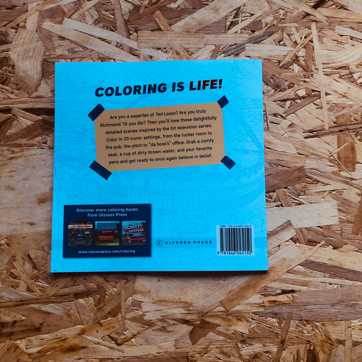 Believe: An Unofficial Coloring Book for Fans of Ted Lasso – Stanchion
