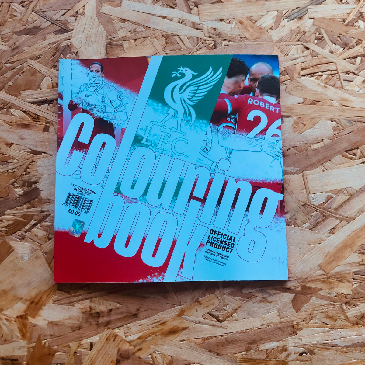 The Official Liverpool FC Colouring Book (Volume 2) – Stanchion